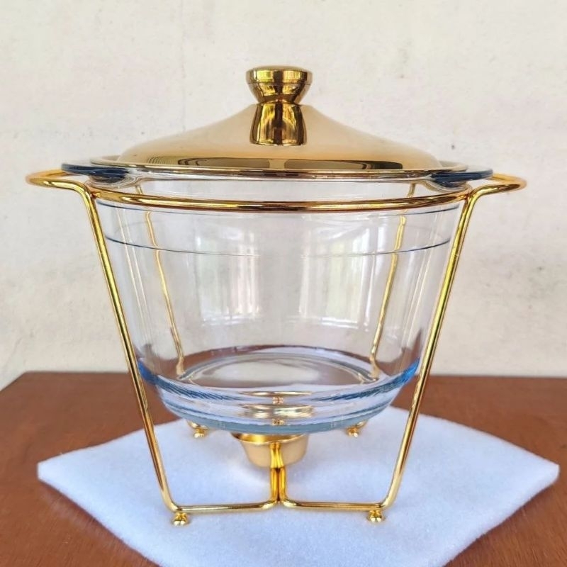 Buffet Gold 4L / 4L Buffet Emas / 4.0L CHAFING DISH STAINLESS STEEL ...
