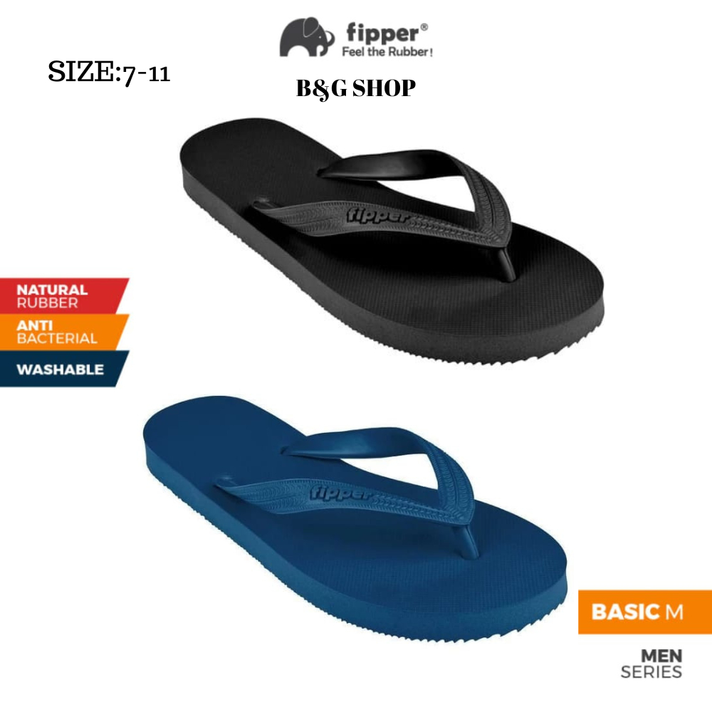 Original Fipper Rubber Slipper Basic M Series For Men | Shopee Malaysia