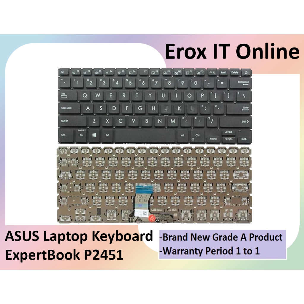 ASUS ExpertBook P2451 P2451F P2451FA P2451FB P2541 P2541F US Laptop ...