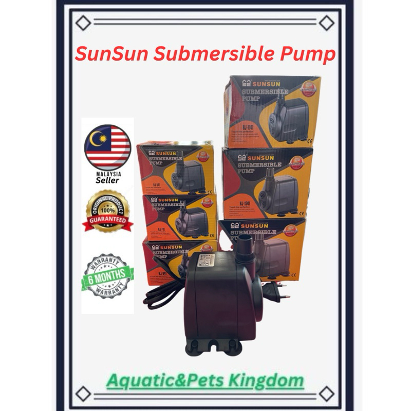 [Ready Stock]SunSun Submersible Pump Durable & Energy Saving Aquarium ...