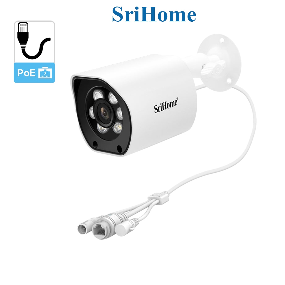 POE Camera POE034 (5MP) build-in Speaker & Mic, Two-Way Audio, Night ...