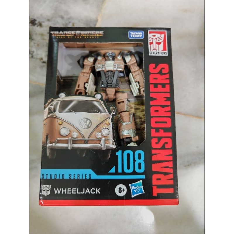 Transformers Studio Series 108 Rise of the Beasts Wheeljack | Shopee ...