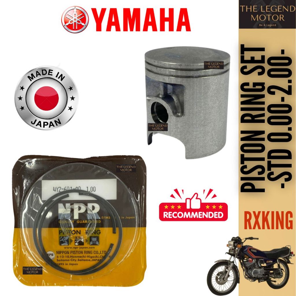 YAMAHA RXK RXKING RX KING Piston + Ring Complete Set STD 0.00 - 2.00 ...