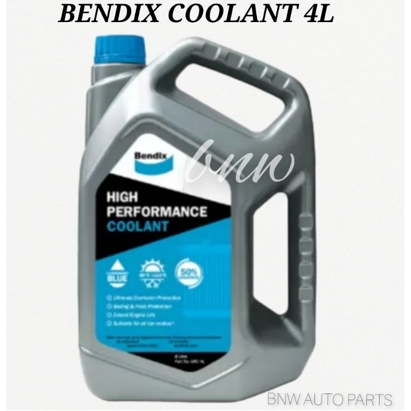BENDIX HIGH PERFORMANCE COOLANT 4L 4LITER COOLANT | Shopee Malaysia