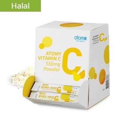 [ READY STOCK ] Atomy Color Food Vitamin C 550mg Powder 艾多美 维他命C粉 (2g ...