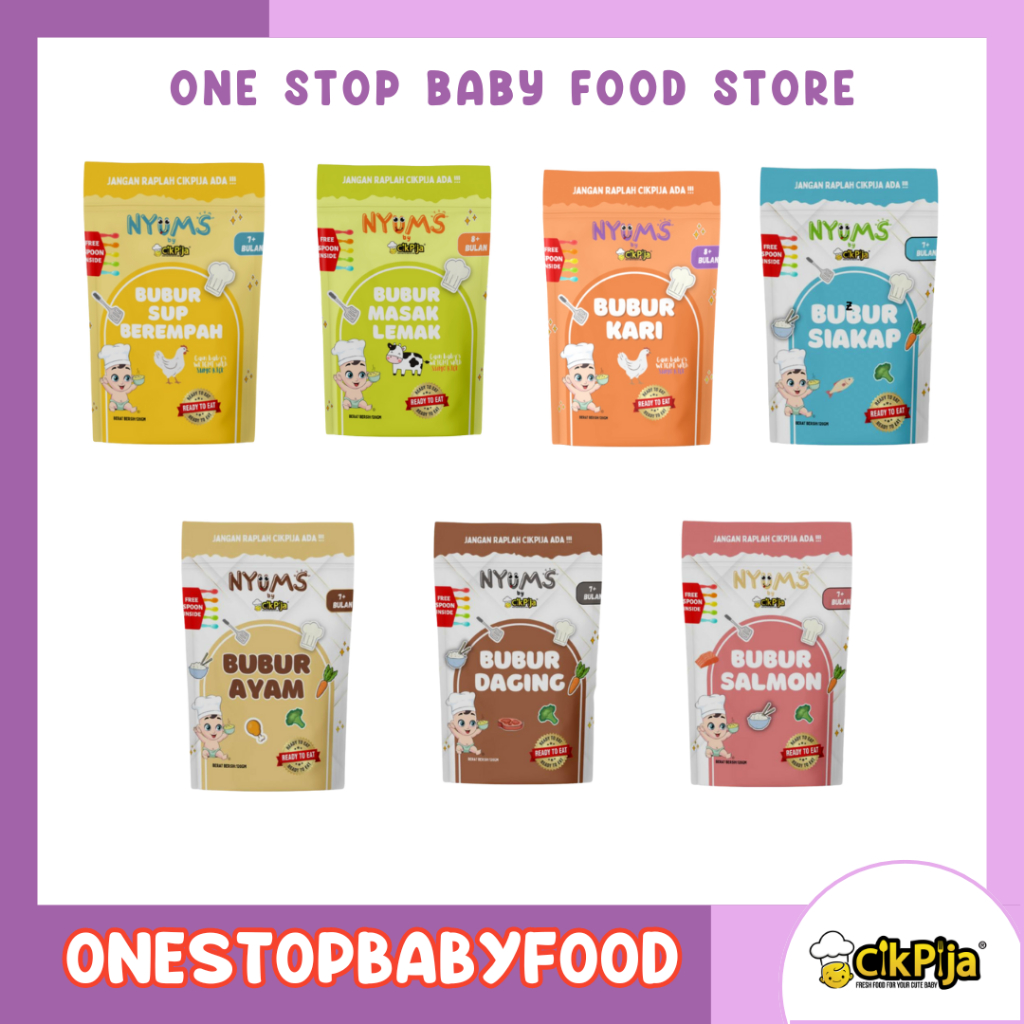 CIK PIJA NYUMS - BUBUR BABY READY TO EAT | Shopee Malaysia