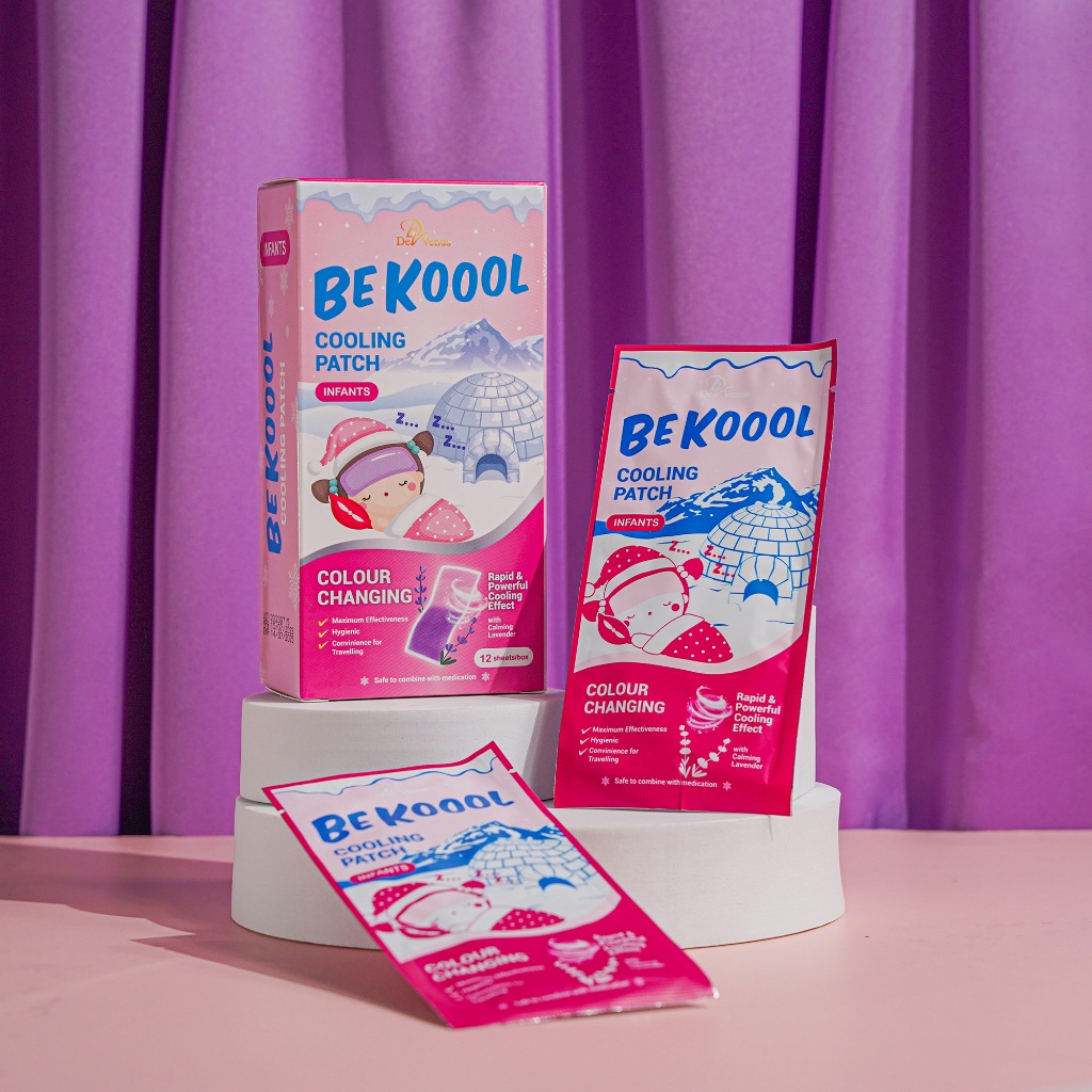 DE VENUS BE KOOL COOLING PATCH ( INFANTS ) 12SHEETS EXP : 13/03/2026 ...