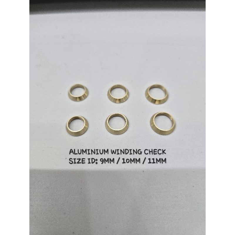 ALUMINIUM WINDING CHECK FOR ROD CUSTOM USE(SZIE 9MM/10MM/11MM) | Shopee ...