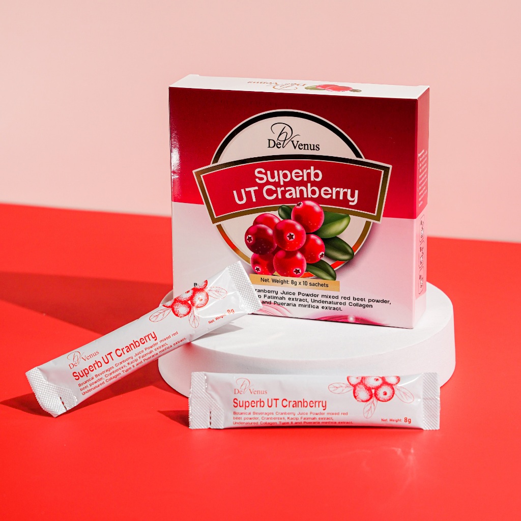(UTI RELIEF) DEVENUS SUPERB UT CRANBERRY 10 SACHET X 8G | Shopee Malaysia