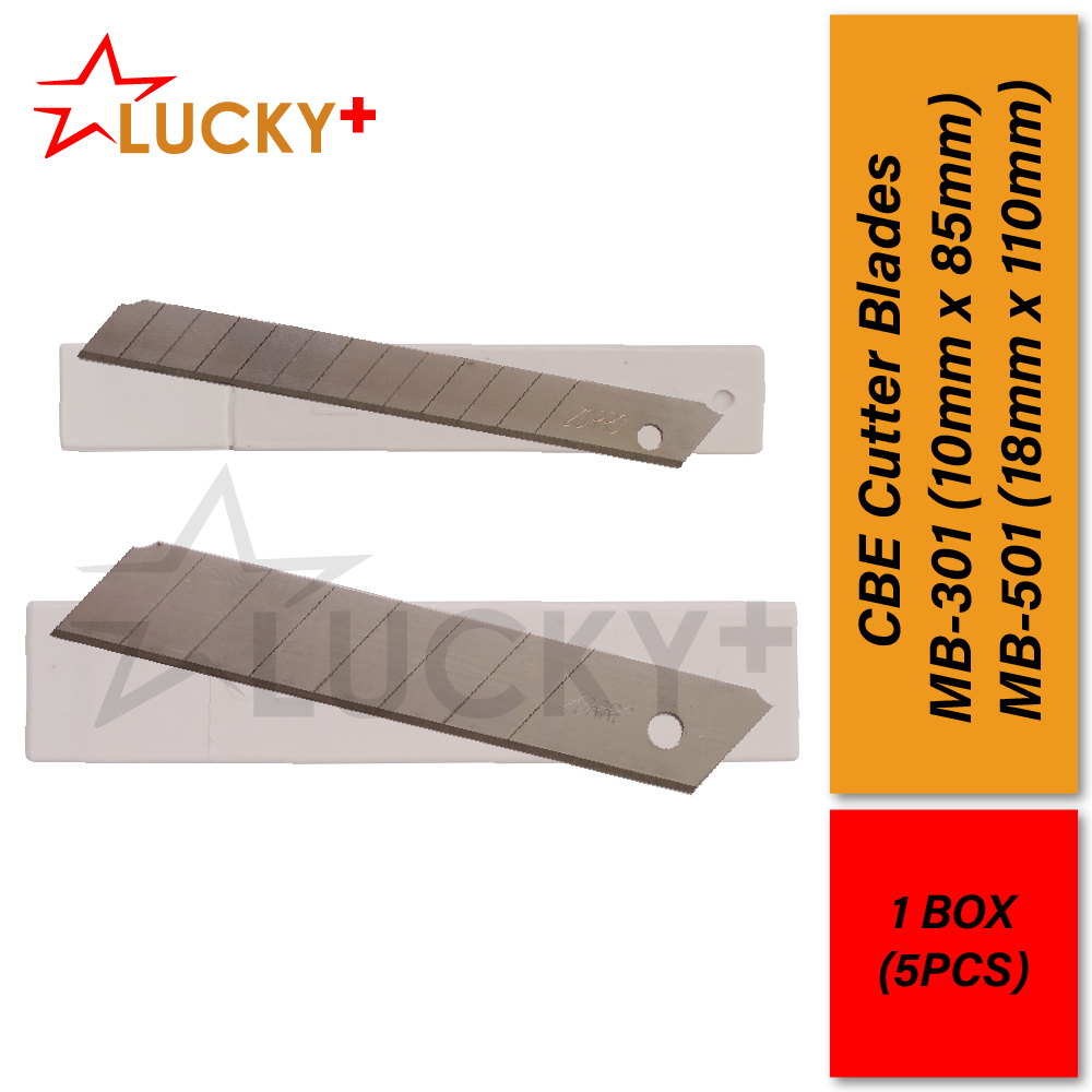CBE Cutter Blade Refill MB-301/501 (1tube/5pcs) Cutter Blades | Cutter ...