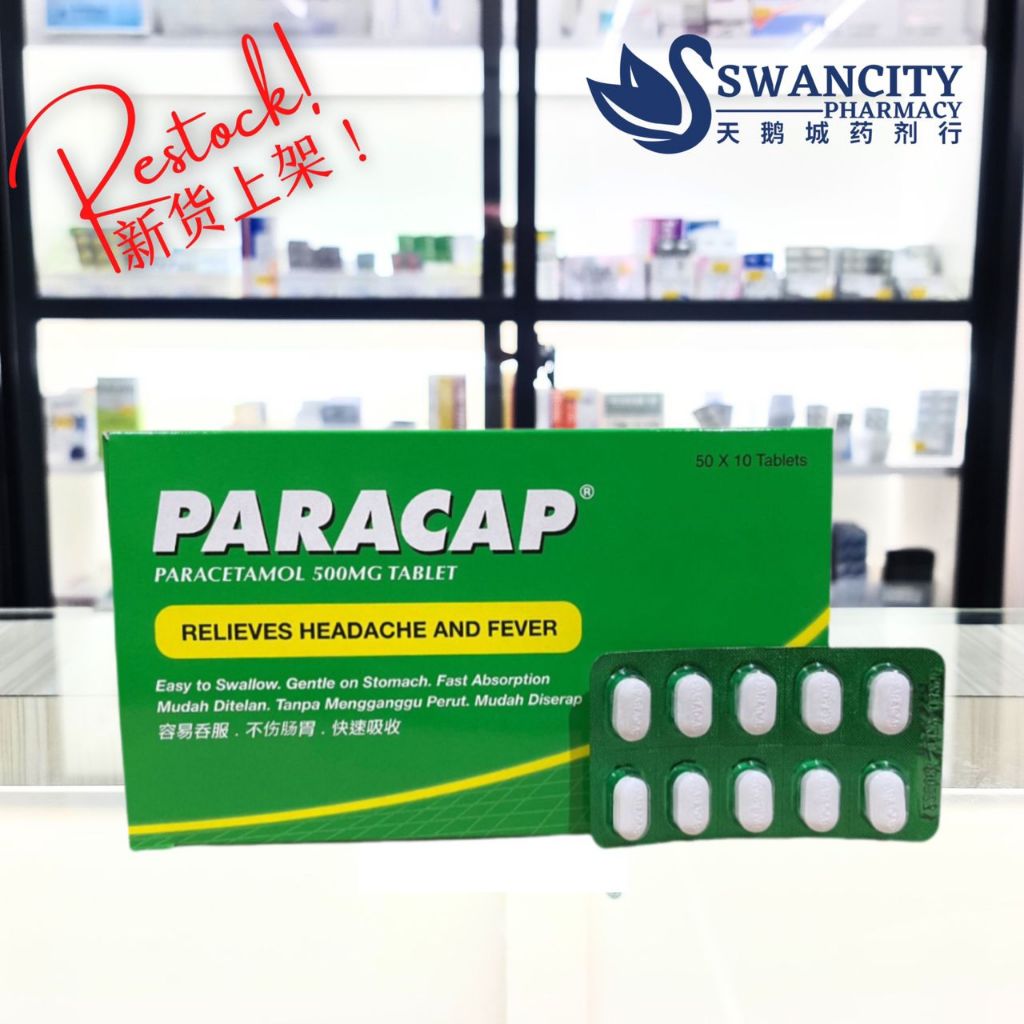 PARACAP TABLETS 10s (STRIP) | Shopee Malaysia