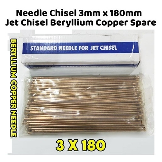 Needle Scaler Refill Bit Copper pneumatic gliltz toptul aroma non spark ...