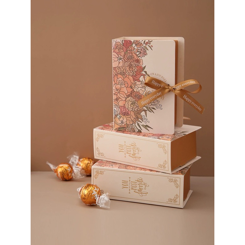 TOHO European Style Book like Gift Box for door gift candy chocolate ...