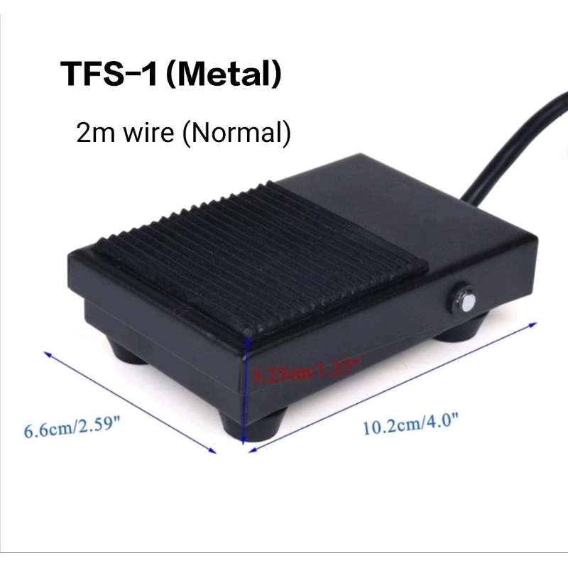 TFS-1 Metal Foot Switch (Heavy Duty) | Shopee Malaysia