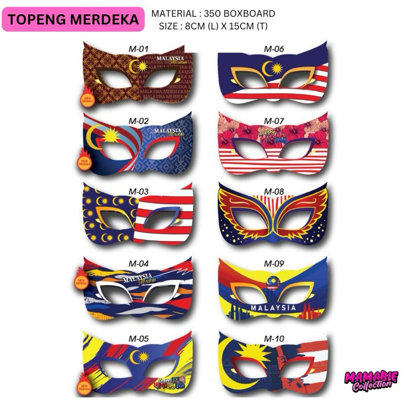 TOPENG MATA / MASK KERTAS | Shopee Malaysia