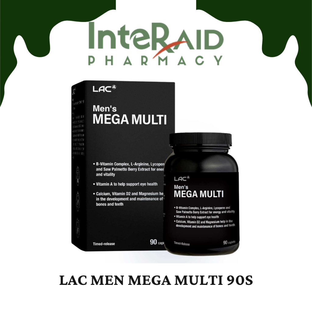 LAC MEN MEGA MULTI 90S | Shopee Malaysia