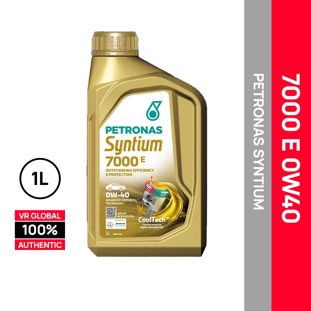 PETRONAS SYNTIUM 7000 E 0W40 / 7000 CP 0W30 CAR ENGINE OIL 1L | Shopee ...