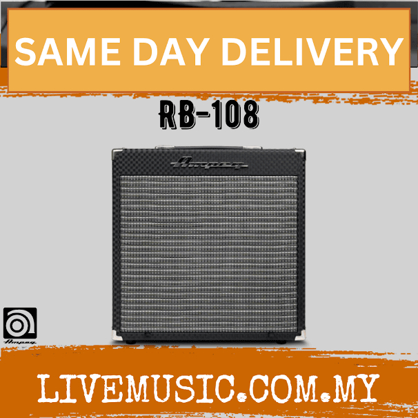 Ampeg RB-108 30-watt 1x8" Bass Combo Amplifier ( RB108 ) | Shopee Malaysia