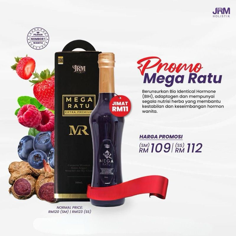🔥HOT OFFER🔥MEGA RATU JRM ORI | Shopee Malaysia