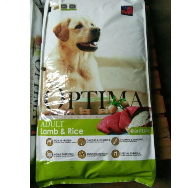 Optima Premium Dog Food Adult Lamb and Rice dog food 1kg repack ...