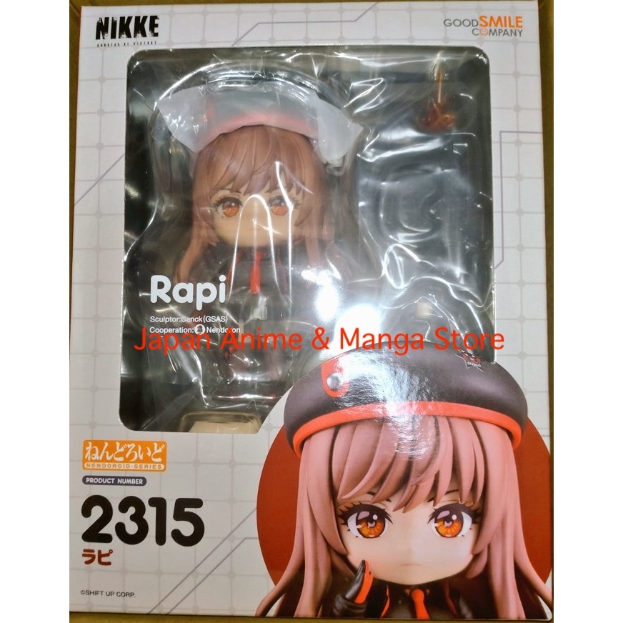 Nendoroid Victory Goddess of Victory: Nikke Rapi Non-Scale Painted ...