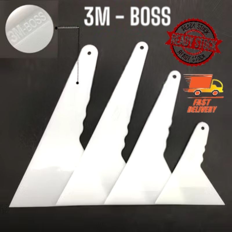 { READY STOCK } 4 TYPES OF 3M - BOSS HARD SQUEEGEE SCRAPER WINDOW ...