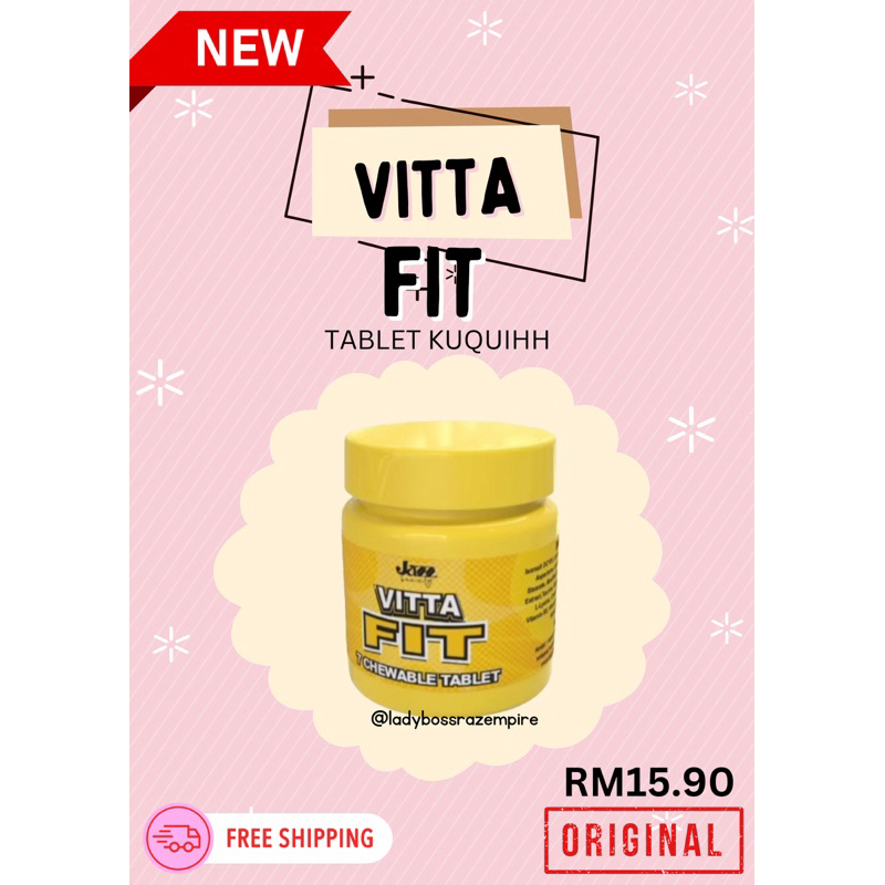 (NEW) tablet kuquih x slim vitta fit original hq jazzbeauty by ...