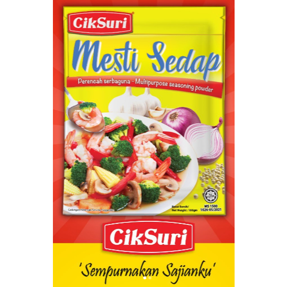 CIK SURI - Perencah Mesti Sedap Penambah Perisa Food Flavour Enhancer ...