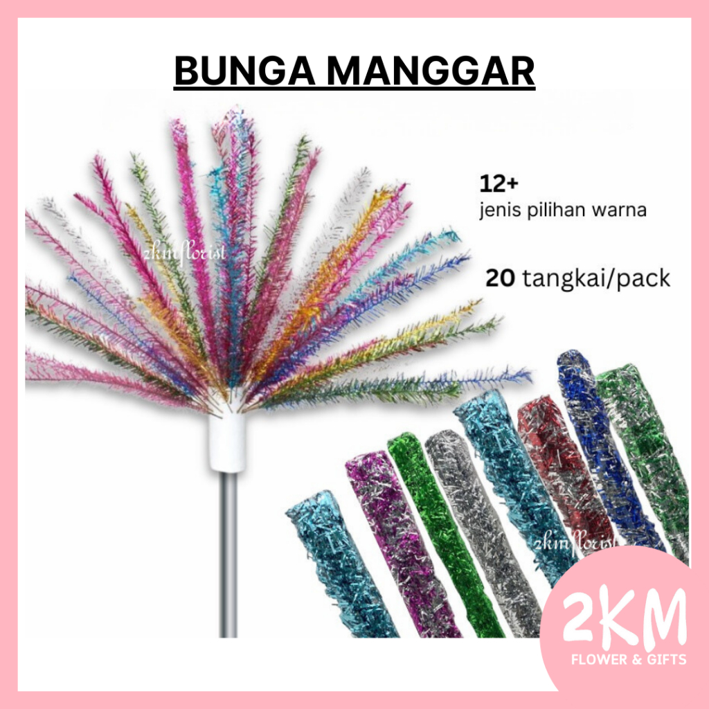 (20PCS) BUNGA MANGGAR LIDI Kenduri Khawin Perkhawinan Dulang Hantaran ...