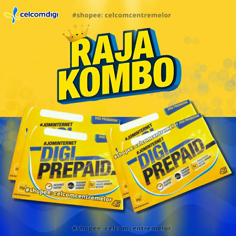 SIMKAD DIGI RAJA KOMBO 5G UNLIMITED YOUTUBE & SOSIAL (termasuk ...