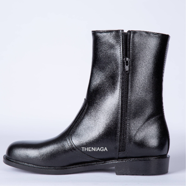 Kasut Kulit 19019 Terbaru Boots Hitam Kerja Formal Men Tinggi 9 Inci ...