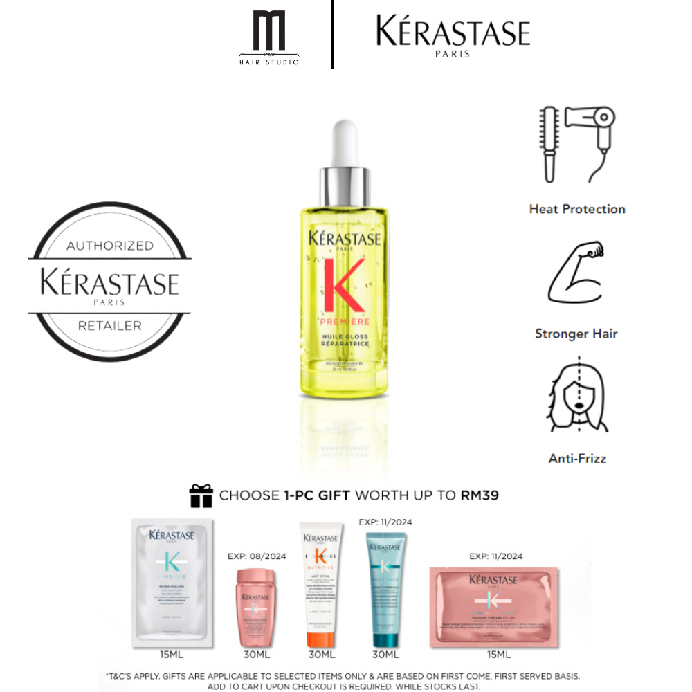 Kerastase Premiere Huile Gloss Reparatrice Repairing Oil for Damaged Hair (30ml) | Shopee Malaysia