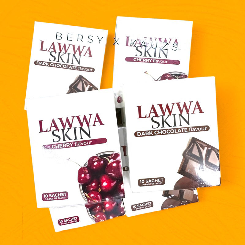 Brightening Booster Supplement - Lawwa Skin Chery Flavour | Shopee Malaysia