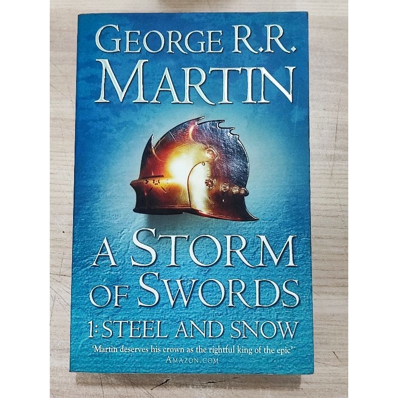 (ENG) A Storm of Swords: Steel and Snow by George R.R. Martin / Fantasy ...