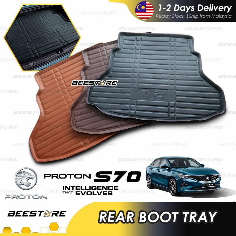 PROTON S70 2024 2025 Rear Boot Tray Cargo Trunk Carpet Mat Tray Fit Car ...