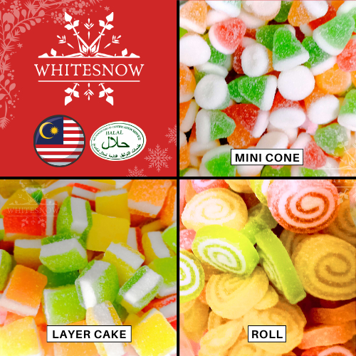 HALAL Gummy Candy Fruity Cube Banana Ice Cream Egg Strawberry Peach ...