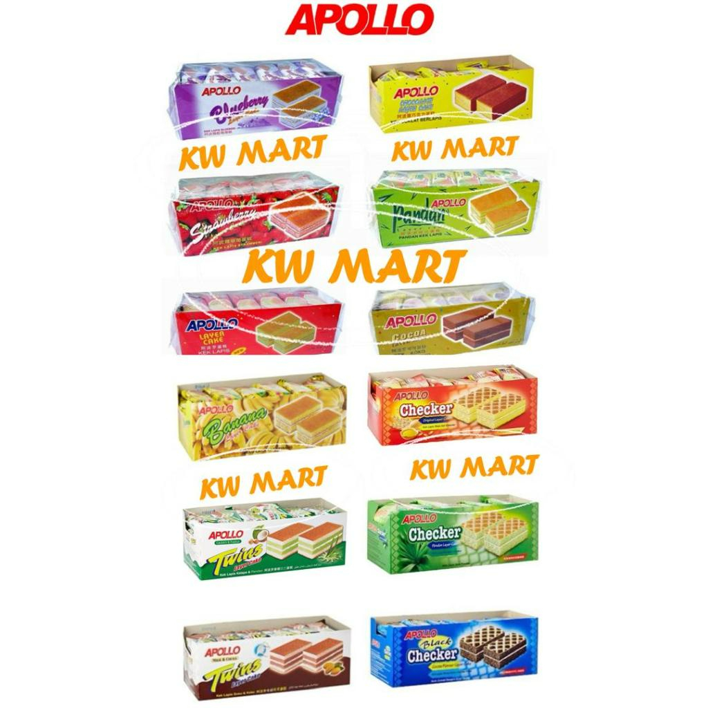 24'S x 18g - APOLLO LAYER CAKE / CHECKER /TWINS ASSORTED FLAVOR ...