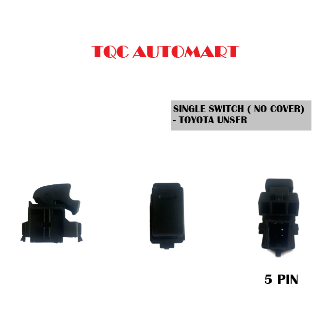 OEM-1691 POWER WINDOW SINGLE SWITCH FOR TOYOTA UNSER Sub Passenger ...
