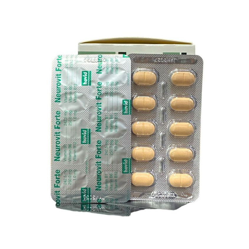 Neurovit Forte Tablet (10's/strip) | Shopee Malaysia