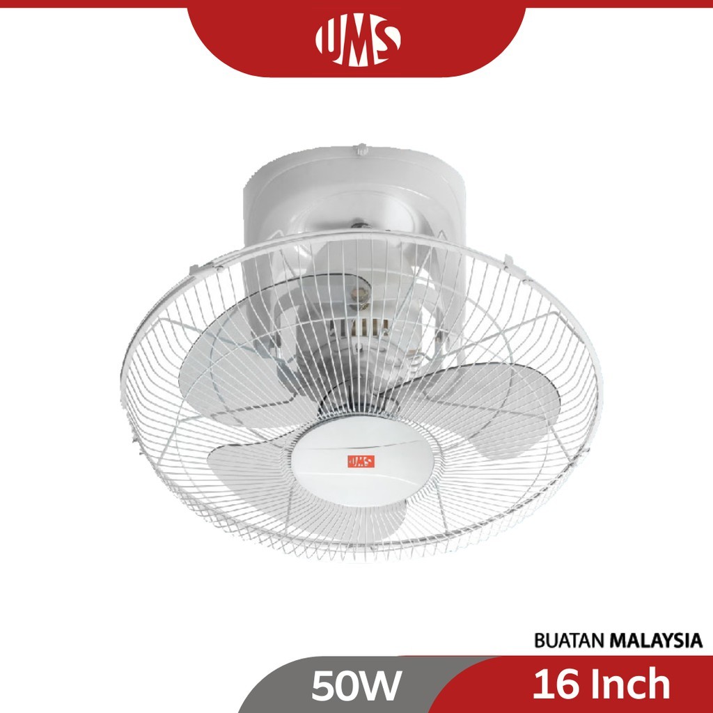 UMS 16 Inch Ceiling Auto Fan (16 ) Ceilling fan Kipas Siling 360 Degree ...