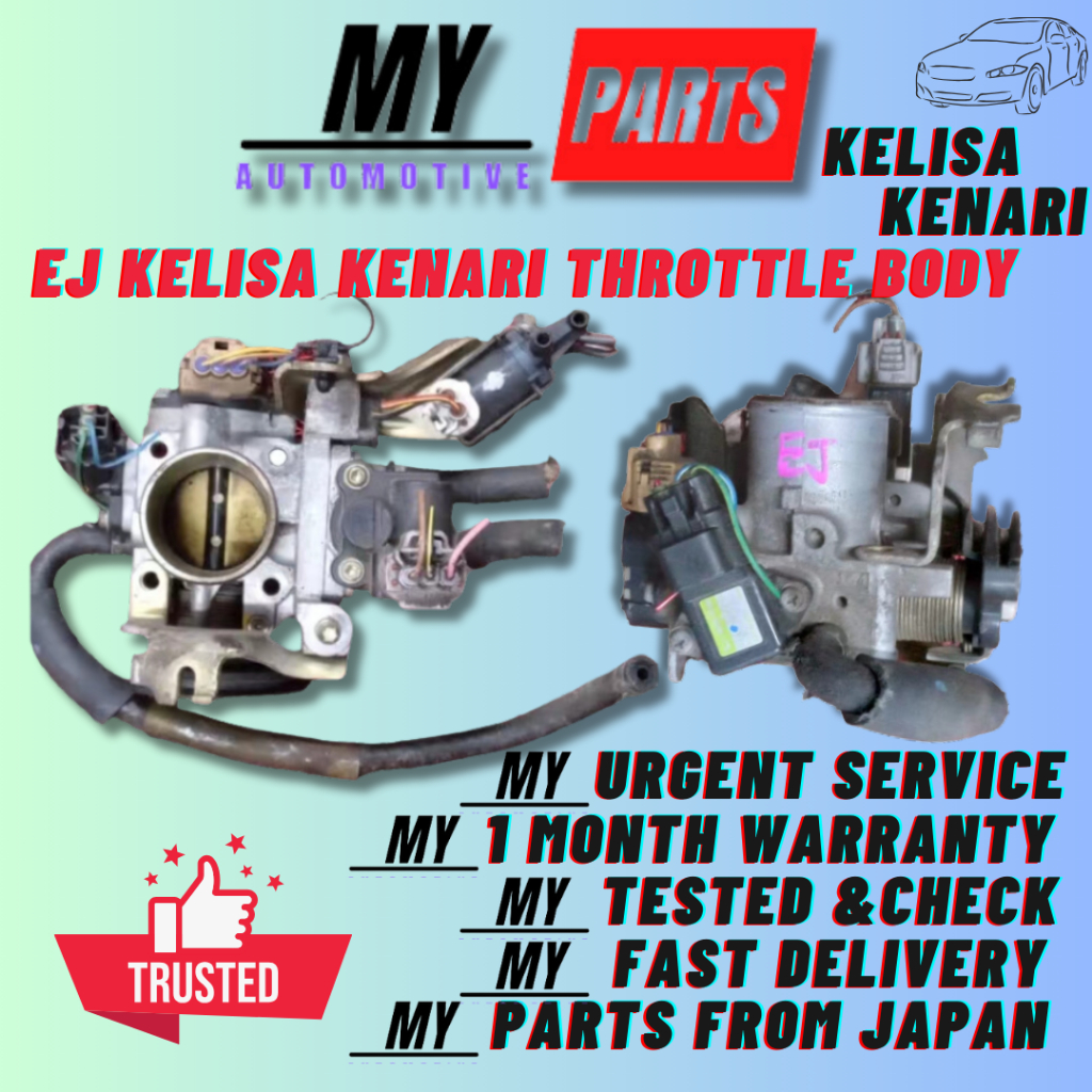DAIHATSU THROTTLE BODY For KELISA EJ / KENARI HALFCUT JAPAN | Shopee ...
