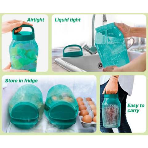 Tupperware 3L Universal Jar Bekas Kuih Raya Balang Kedap Udara Set Air ...