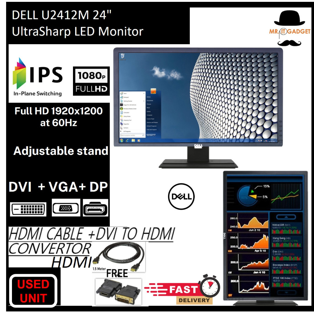 Dell , LCD Monitor LED / LCD 19 ~ 24 inch LED MONITOR LCD MONITOR ...