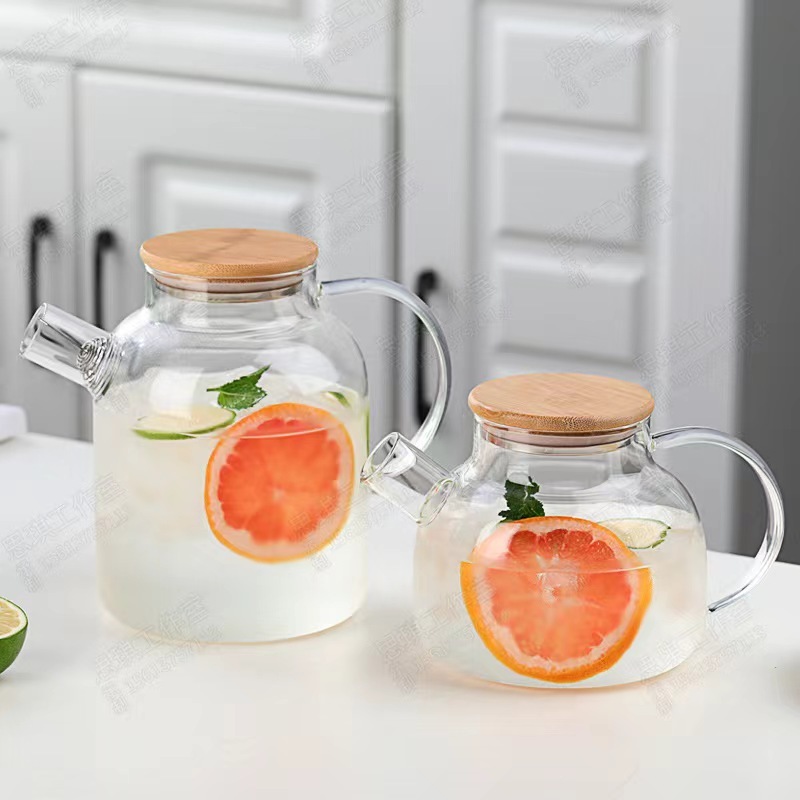 Large Capacity High-temperature Resistant Water Pot Coffee Flower Tea ...