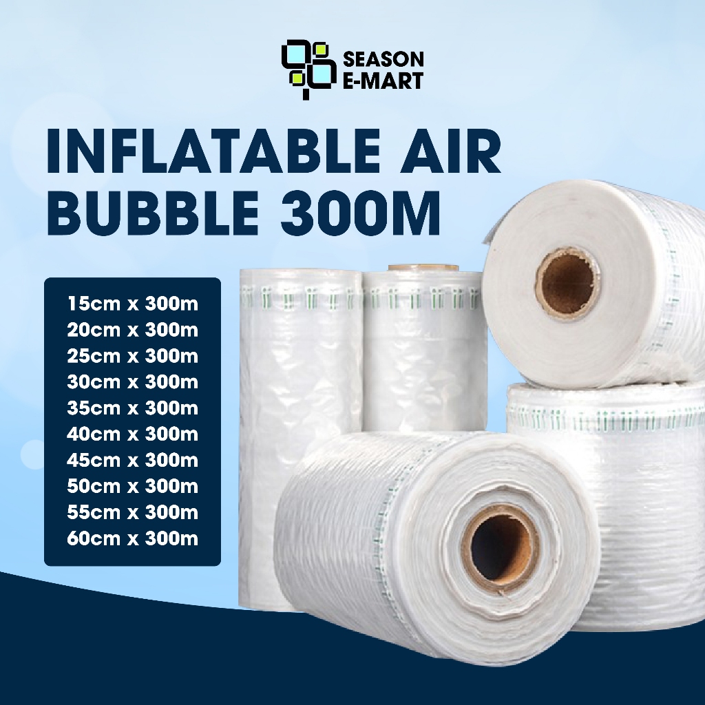 300m All Size Inflatable Bubble Wrap Inflatable Air Packaging Air ...