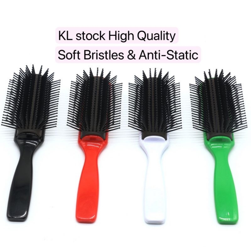Nine-Row Comb for Hair Salon Japanese Style Nine-Row Hair Blowing Shape ...