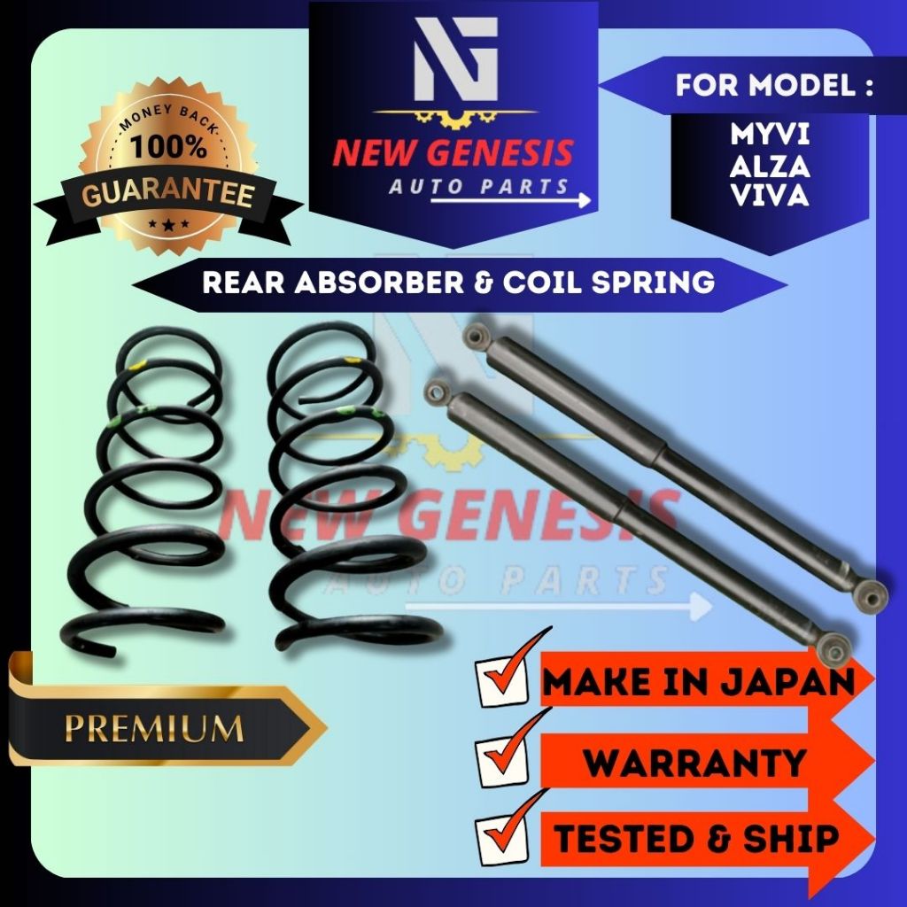 Absorber Belakang KYB Rear Absorber Coil Spring Toyota Passo for ...