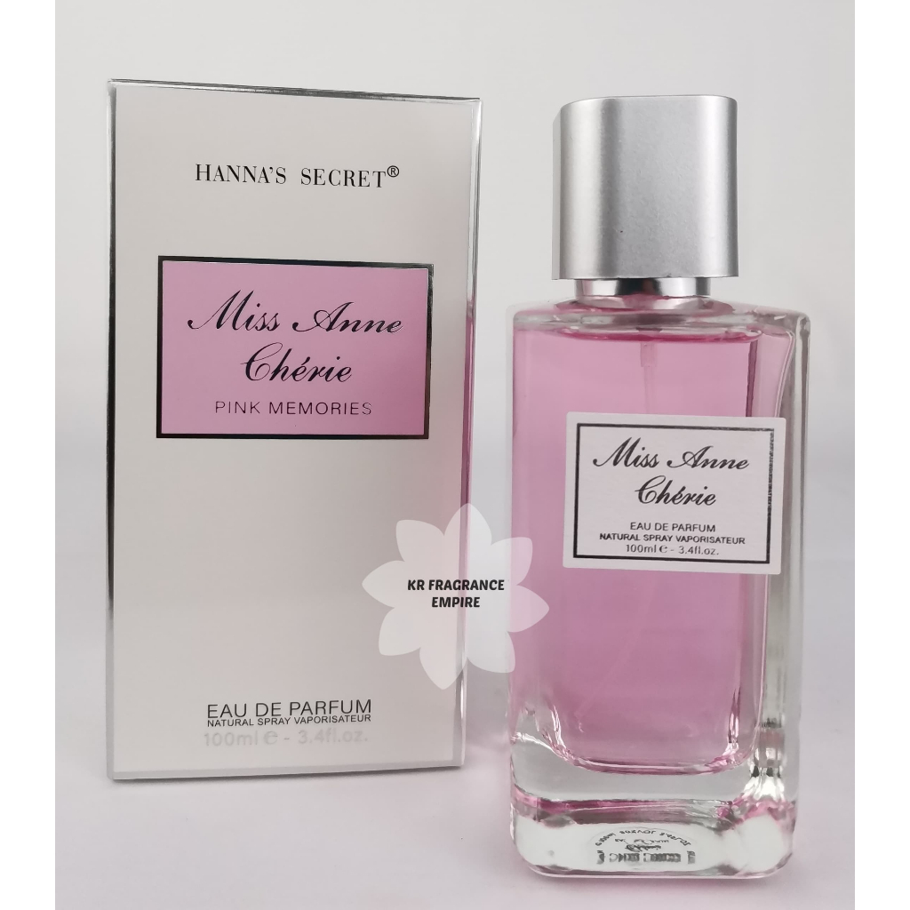 HANNAS SECRET Miss Anne Cherie Pink MEMMORIES EDP 100ML PERFUME ...
