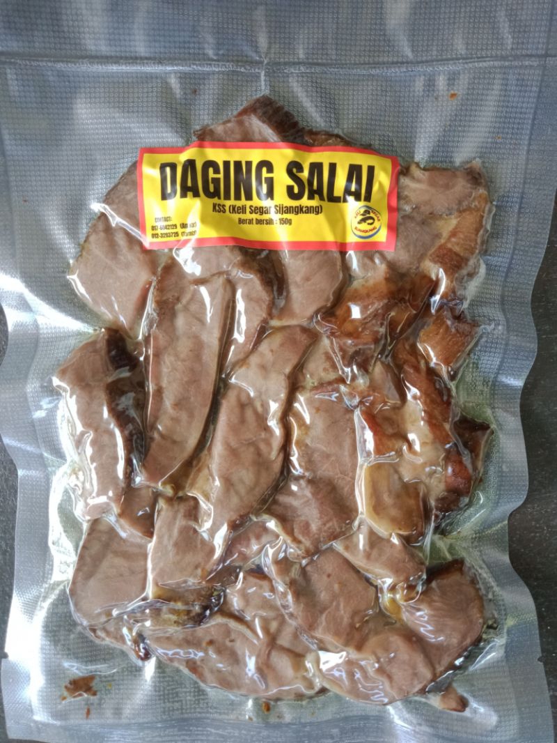 DAGING SALAI 150gram Daging Lembu (Smoked Beef) | Shopee Malaysia