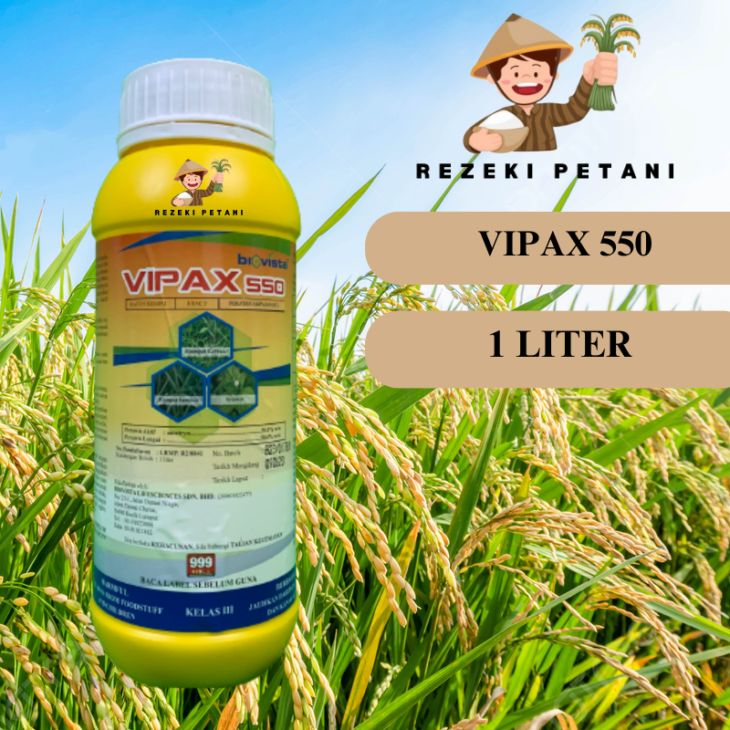 [ORIGINAL] 1L VIPAX 550 BIOVISTA (Ametryn 50%) Racun Susu/Sambau/Kerbau ...